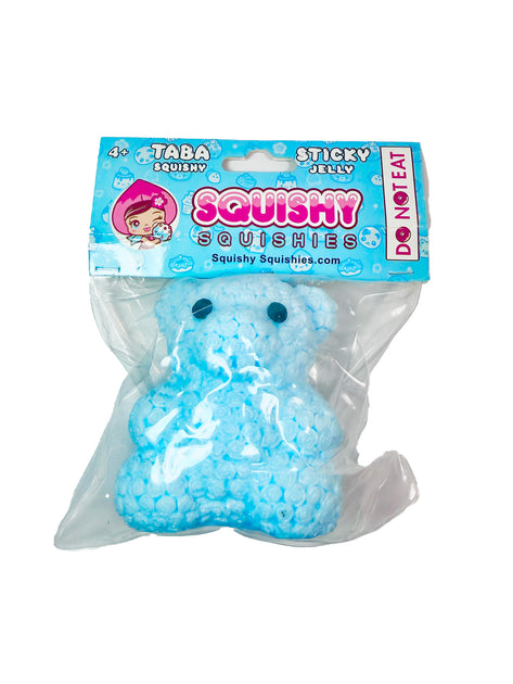 Squishy Squishies Taba Squishy - Blue Teddy Bear | Funky Toys