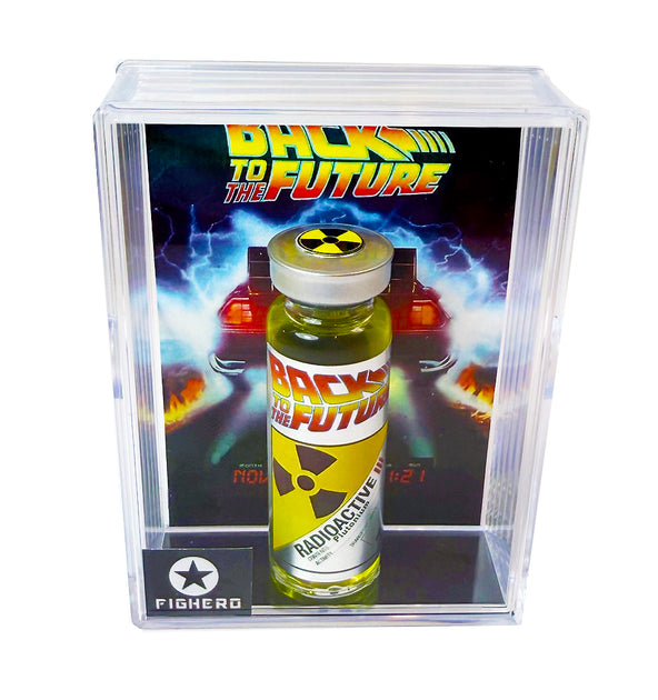 Back To The Future Plutonium Sample Vial Bottle with Display Collectab ...