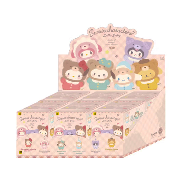 Miniso Top Toy Sanrio Latte Baby Series Plush Figure (Blind Box ...