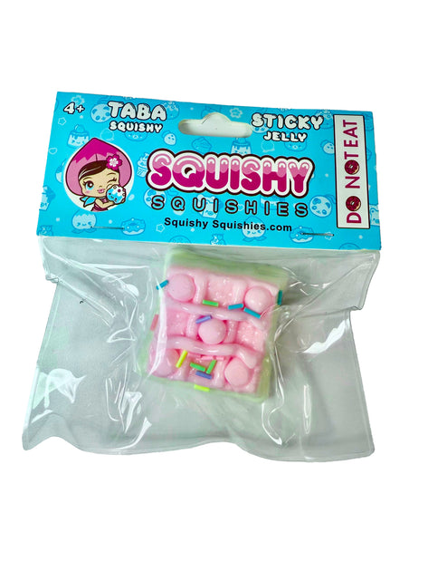 Squishy Squishies Taba Squishy - Square Cake | Funky Toys