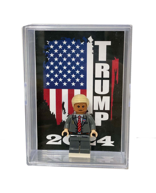 Donald Trump Minifigure in Collectible Box | Funky Toys