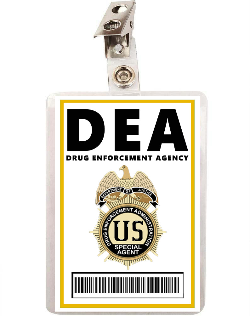 DEA Special Agent ID Badge | Funky Toys