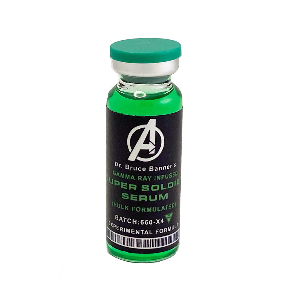 Hulk Super Soldier Serum Vial 30ml | Funky Toys