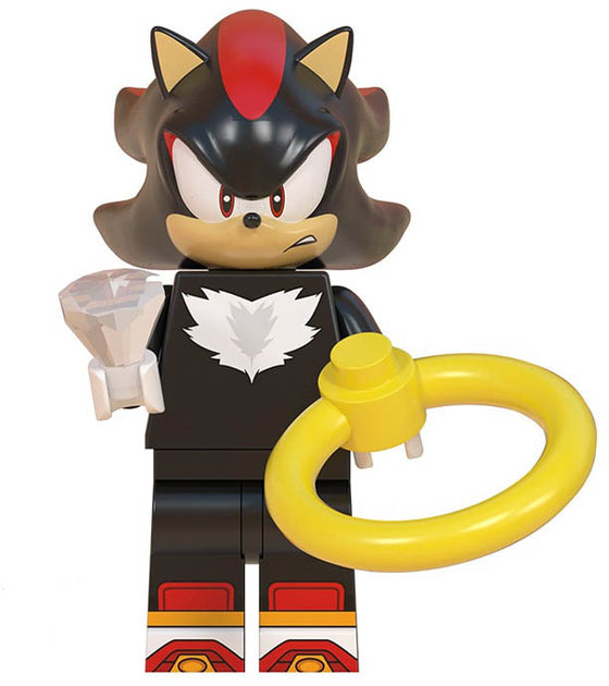 Minifigure - Sonic the Hedgehog - Shadow V2 | Funky Toys