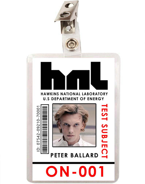 Stranger Things Peter Ballard ID Badge | Funky Toys